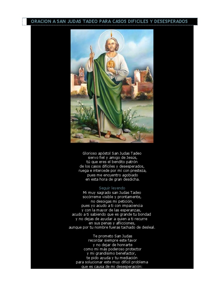 San Judas | PDF | Religión y espiritualidad