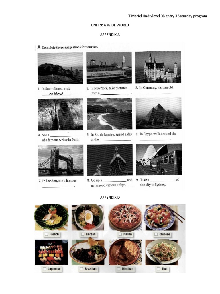 Level 3 Unit 9 Handout | PDF