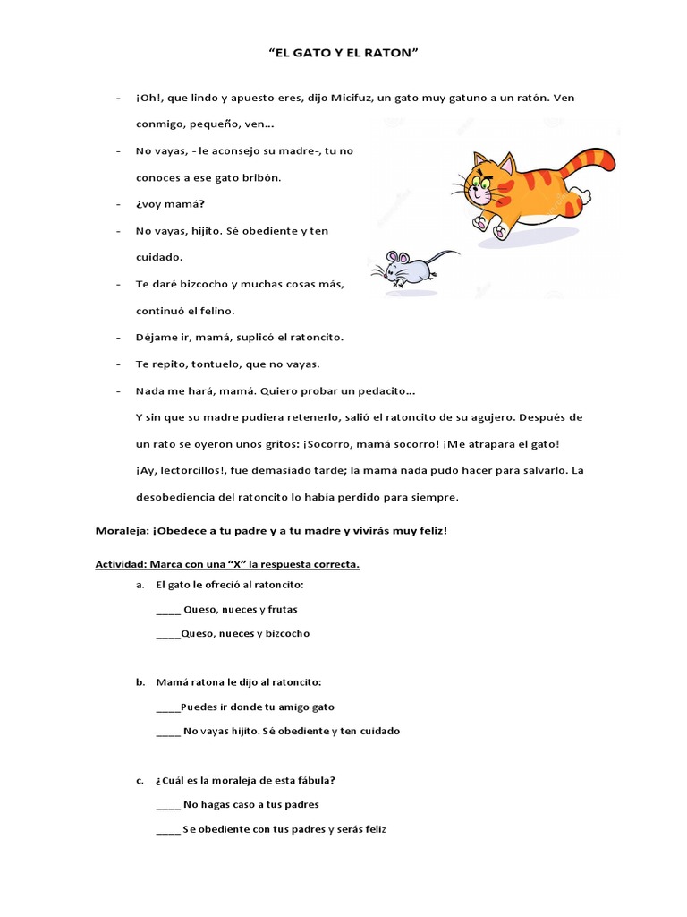 EL GATO Y EL RATON | Gatos | Ocio