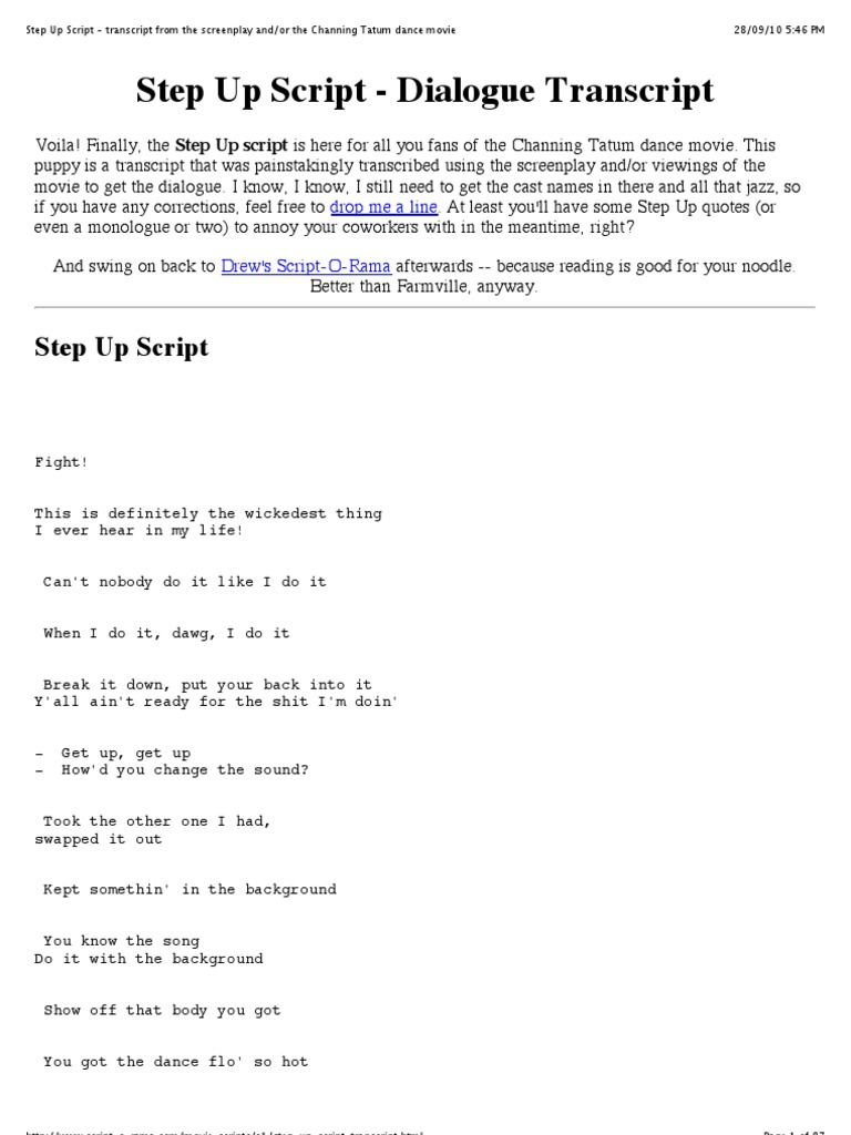 Step Up | PDF | Leisure