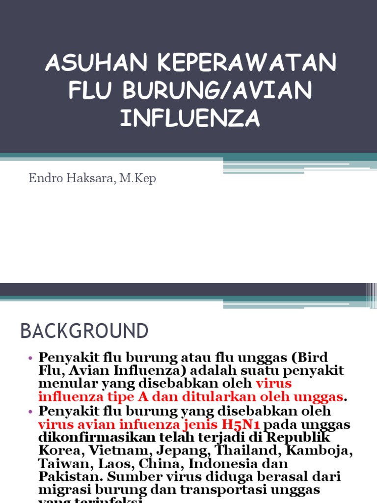 Asuhan Keperawatan Flu Burung | PDF