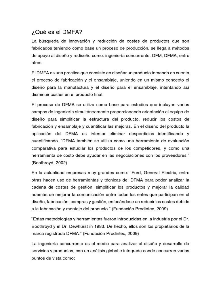Dmfa | PDF | Diseño | Producto (Negocio)