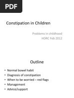 Constipation CHEO Handout | PDF | Constipation | Human Feces