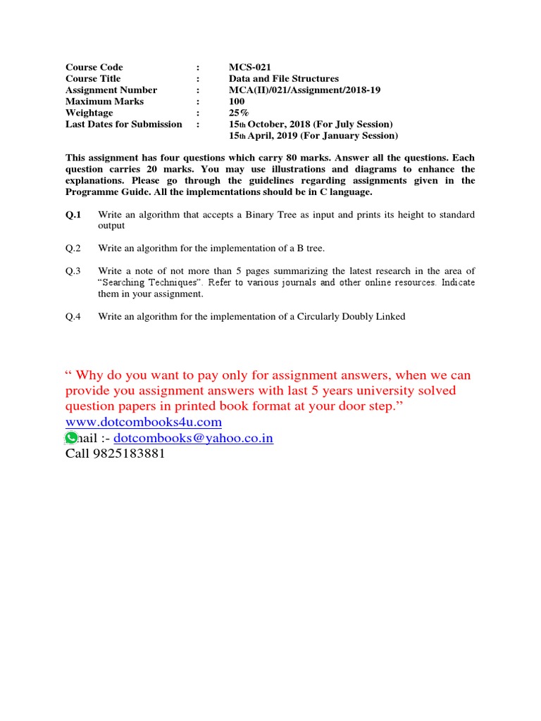 Data Structures and Java Programming Assignments | PDF | Method ...