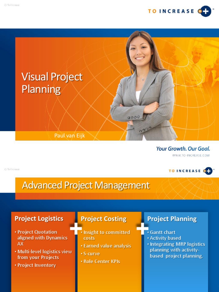 9.0 Product Training Presentation - Visual Project Planning | PDF