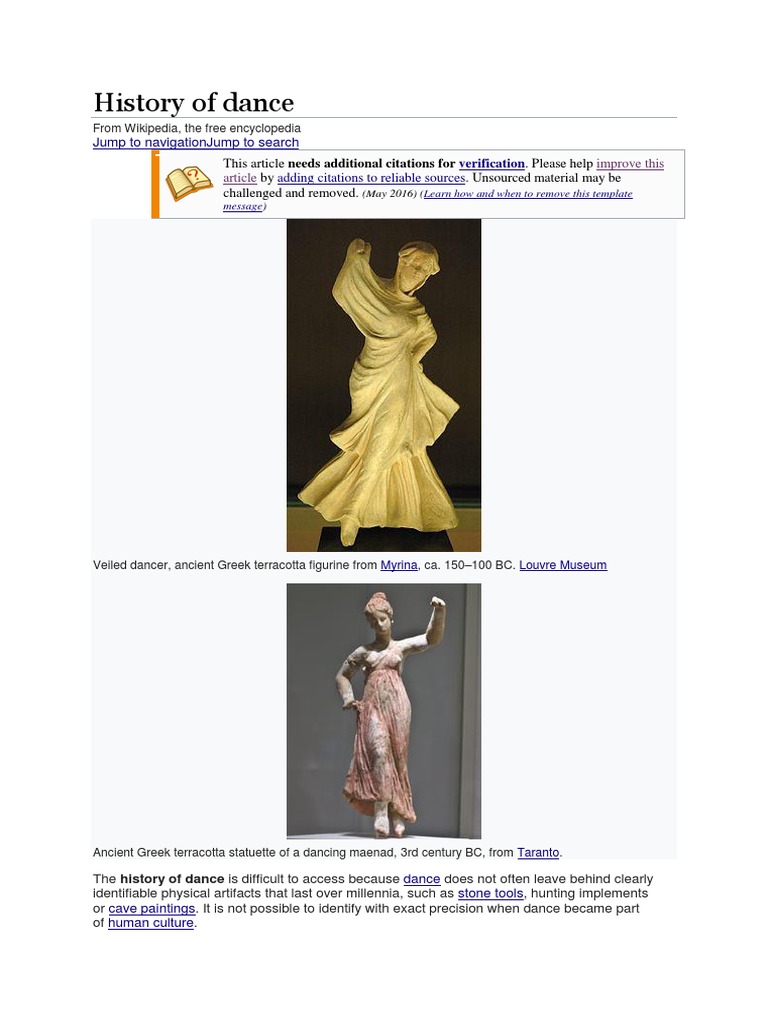 History of Dance | PDF | Dances | Ballet