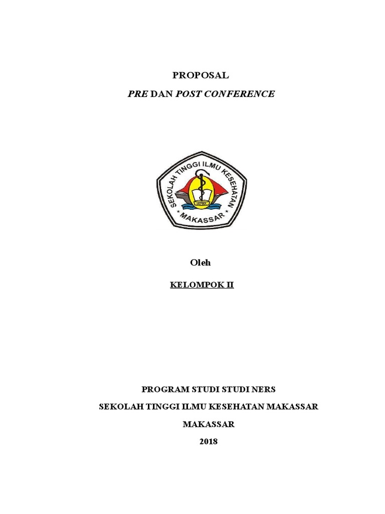 Tujuan Pre dan Post Conference Keperawatan | PDF | Karier ...