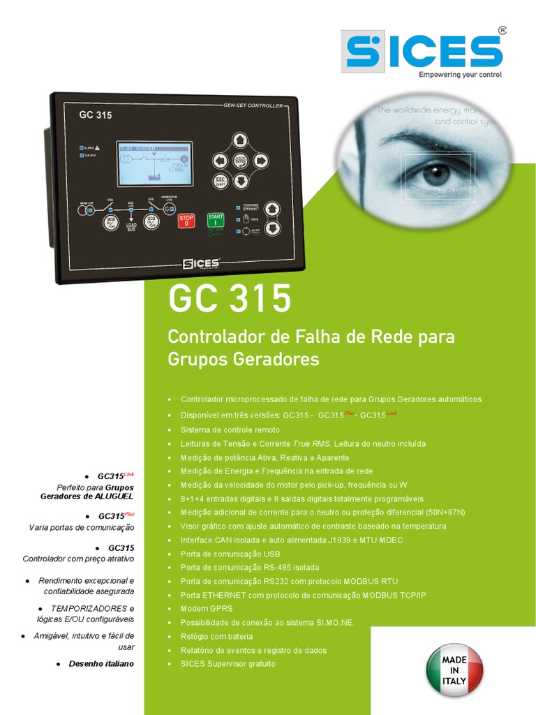 GC315 BR | PDF | Interface de usuário | Rede de computadores