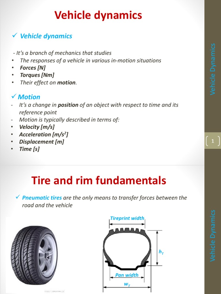 Tire and Rim Fundamentals | PDF | Tire | Vehicle Parts