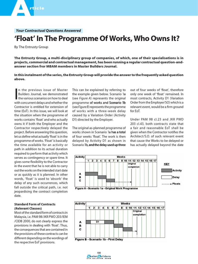 Float Calculation | PDF | Liquidated Damages | Damages
