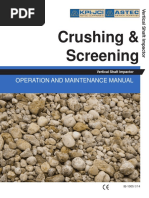 Cone Crusher User Guide | PDF | Bearing (Mechanical) | Screw