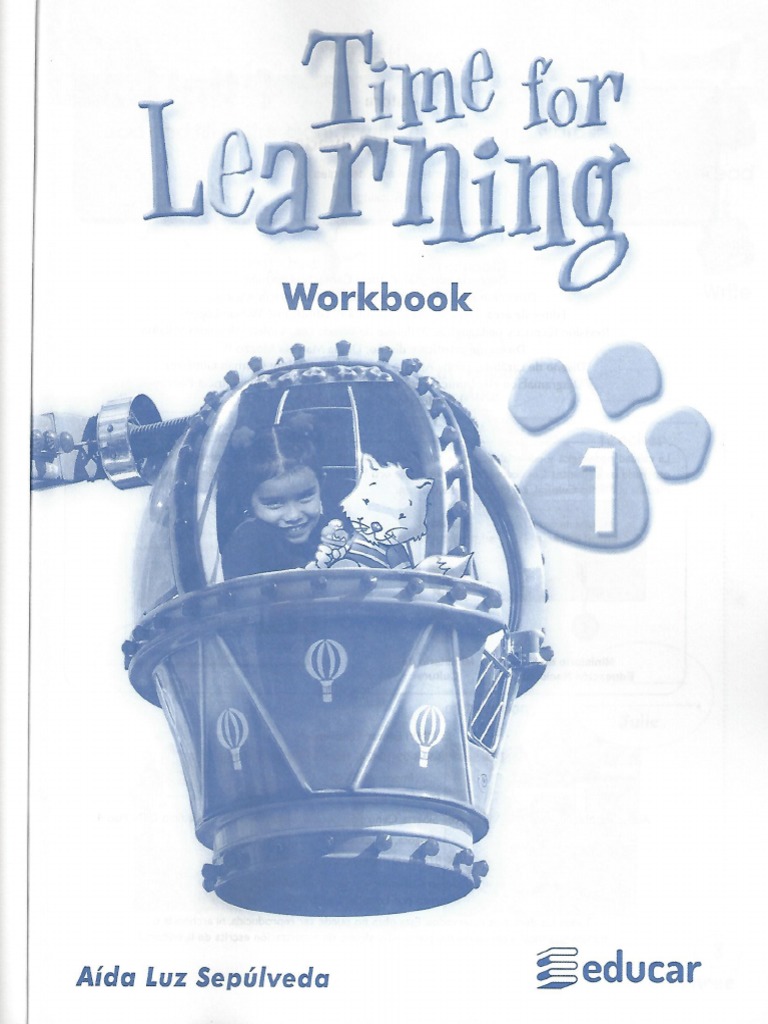 Time For Learnig 1 Workbook | PDF