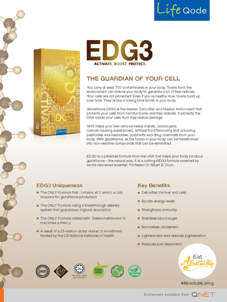 The Guardian of Your Cell: EDG3 Uniqueness Key Benefits | PDF