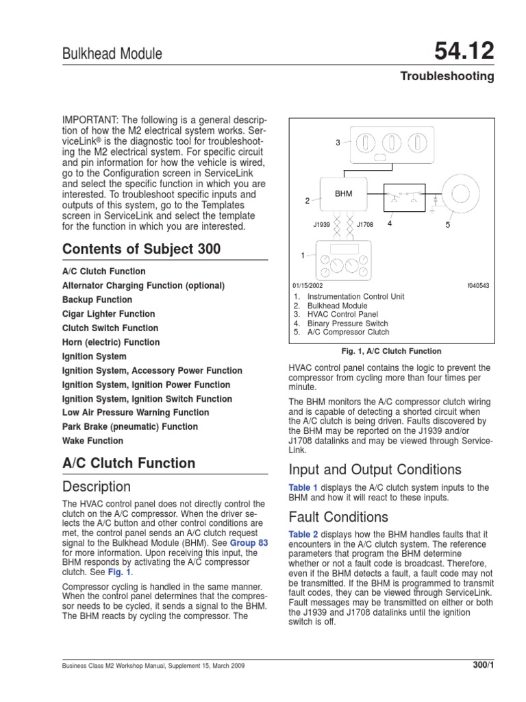 Bulkhead Module: Contents of Subject 300 | PDF | Instrumentation ...