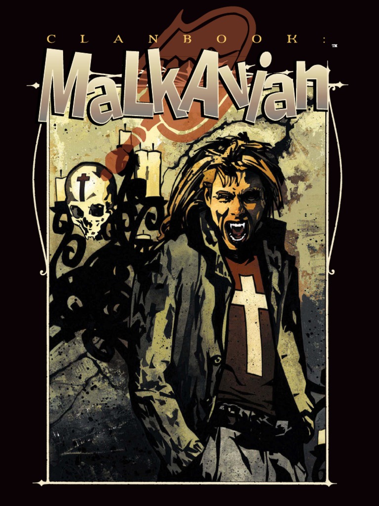 Clanbook Malkavian (Revised Edition) (2000) WW2353 (With Bookmarks ...