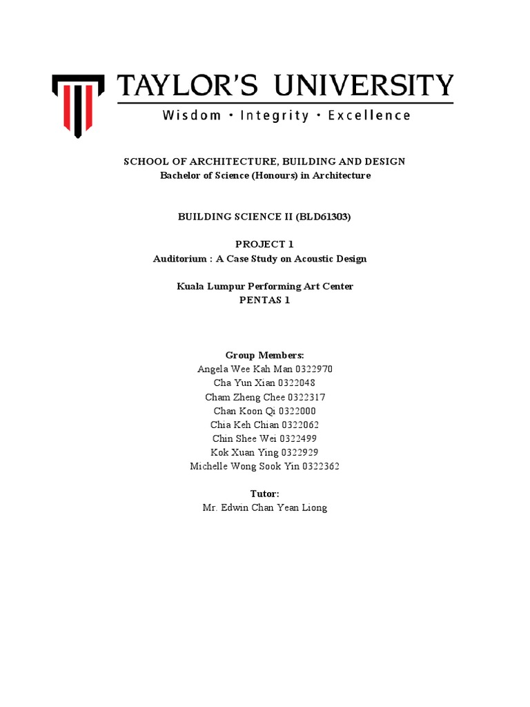 Building Science II Report-Ilovepdf-Compressed | PDF | Loudspeaker | Sound