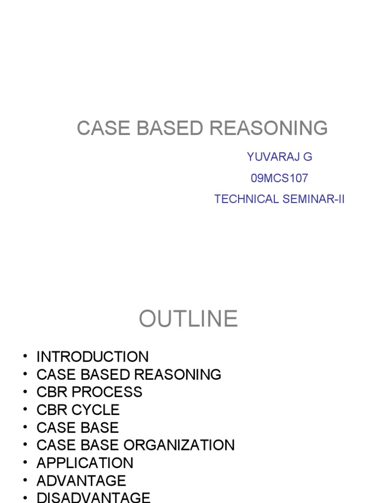 Case Based Reasoning | PDF | Medical Diagnosis | Applied Mathematics