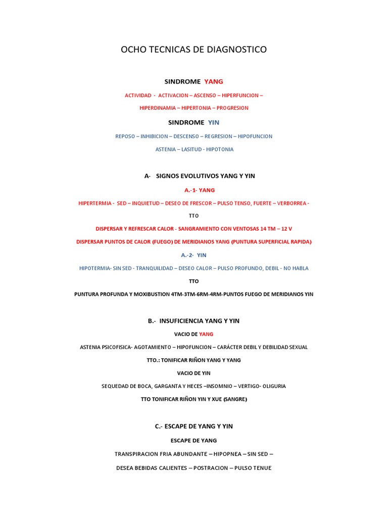 12 Ocho Tecnicas de Diagnostico | PDF