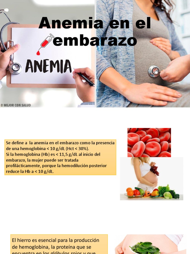 Anemia en El Embarazo | PDF | Anemia | Sangre