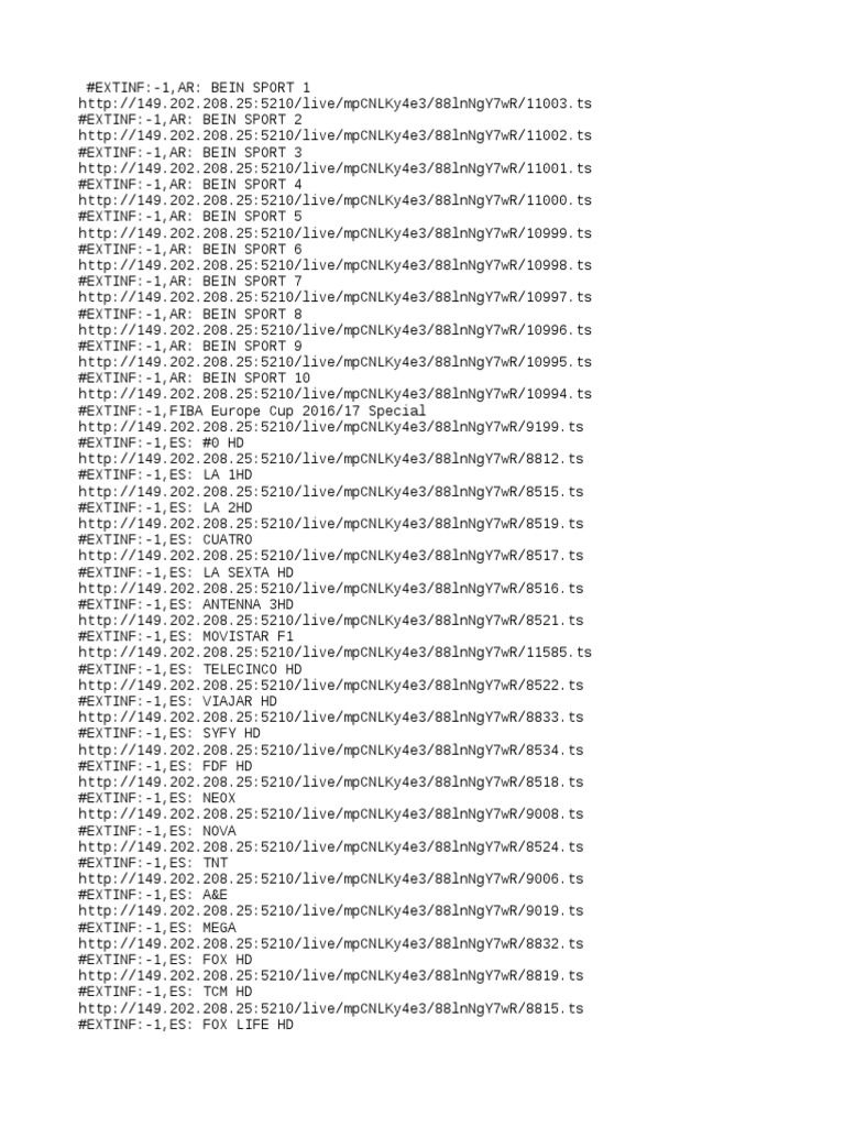 Iptv M3u Pdf