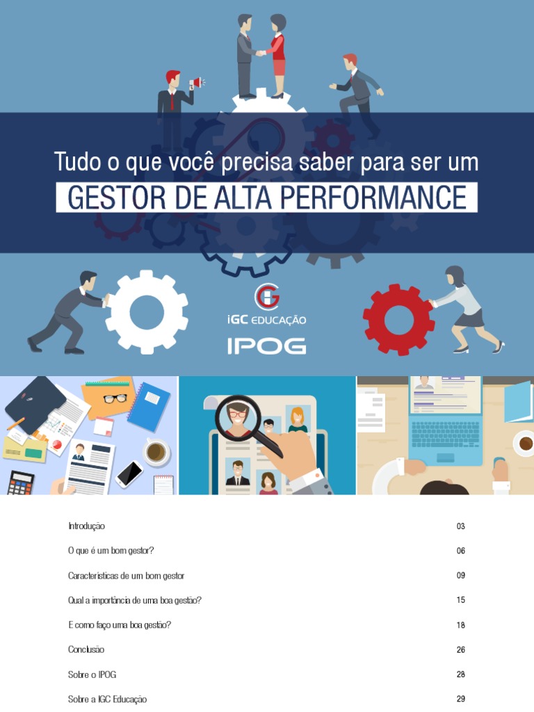 Gestor de Alta Performance | PDF | Planejamento estratégico | Gestão de recursos humanos