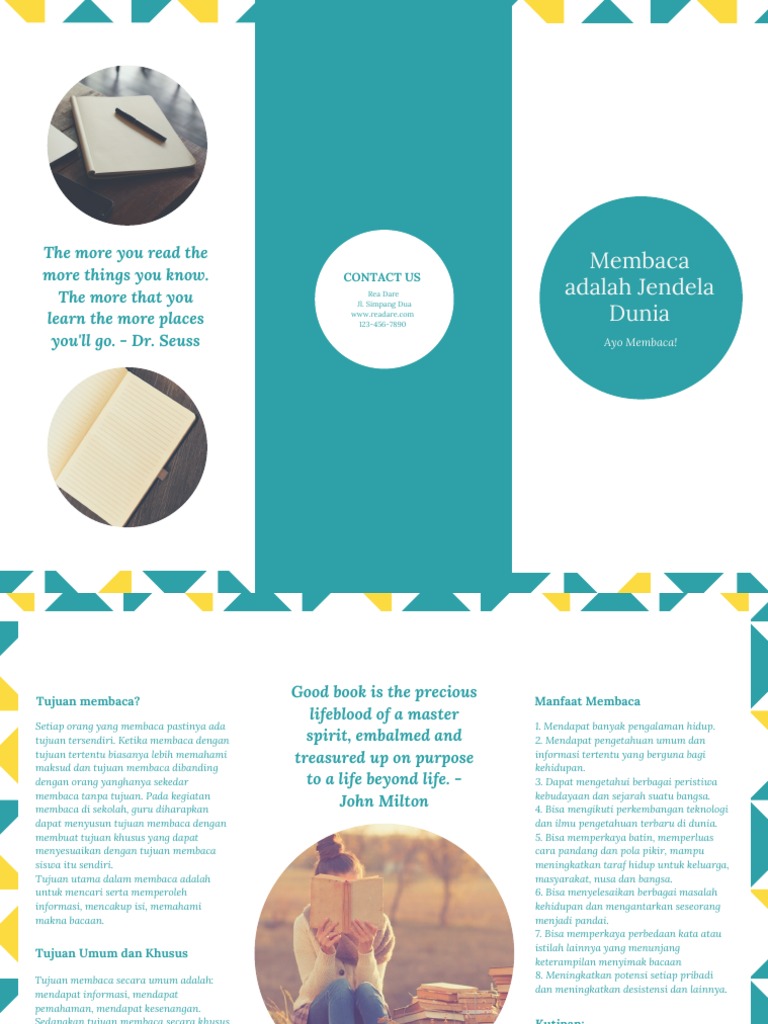 The More You Read The More Things You Know - The More That You Learn ...