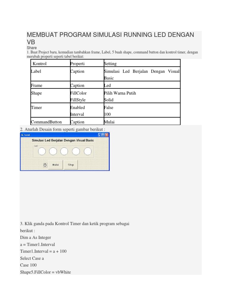 Membuat Program Bengkel Dengan Visual Basic - crimsonparties