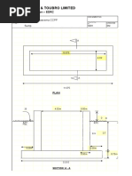 Design of Chajja (Sun Shade) Input:: Limit State Method Confirming To ...