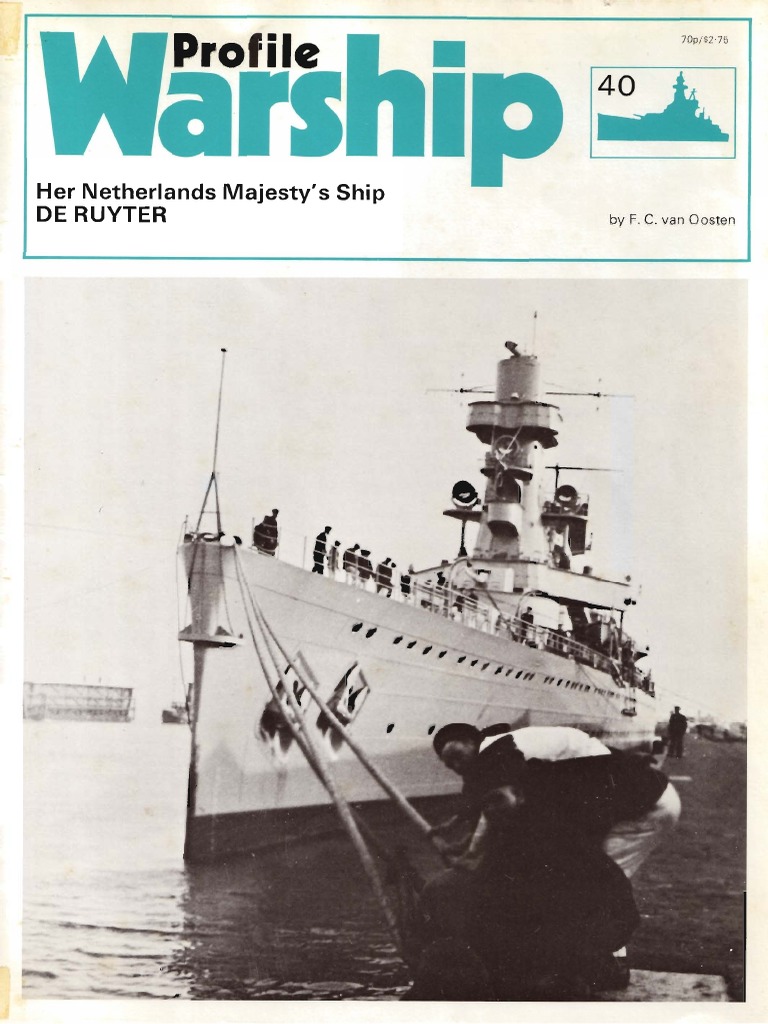 Warship Profiles No. 40 - Her Netherlands Majesty's Ship de Ruyter PDF ...