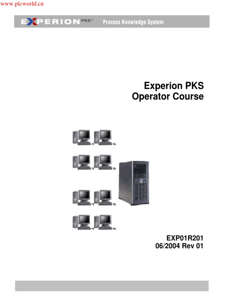 Experion PKS Operator Course PDF | PDF | Menu (Computing) | Personal Computers