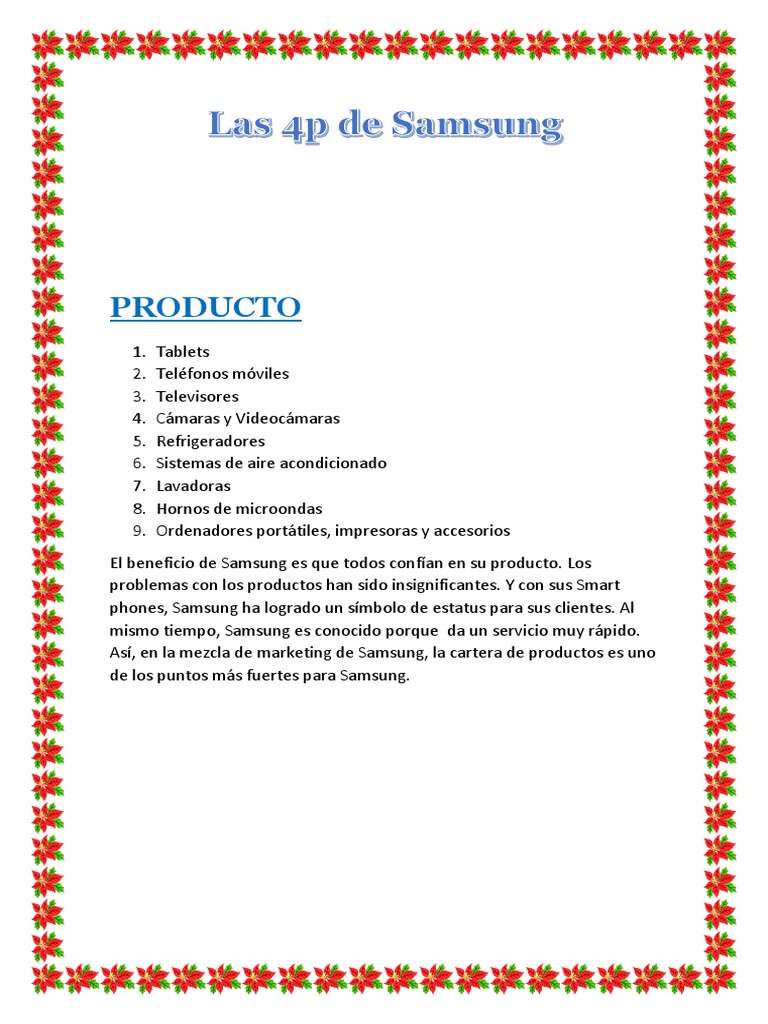 Símbolos de estatus en productos Samsung | PDF | Samsung | Marketing