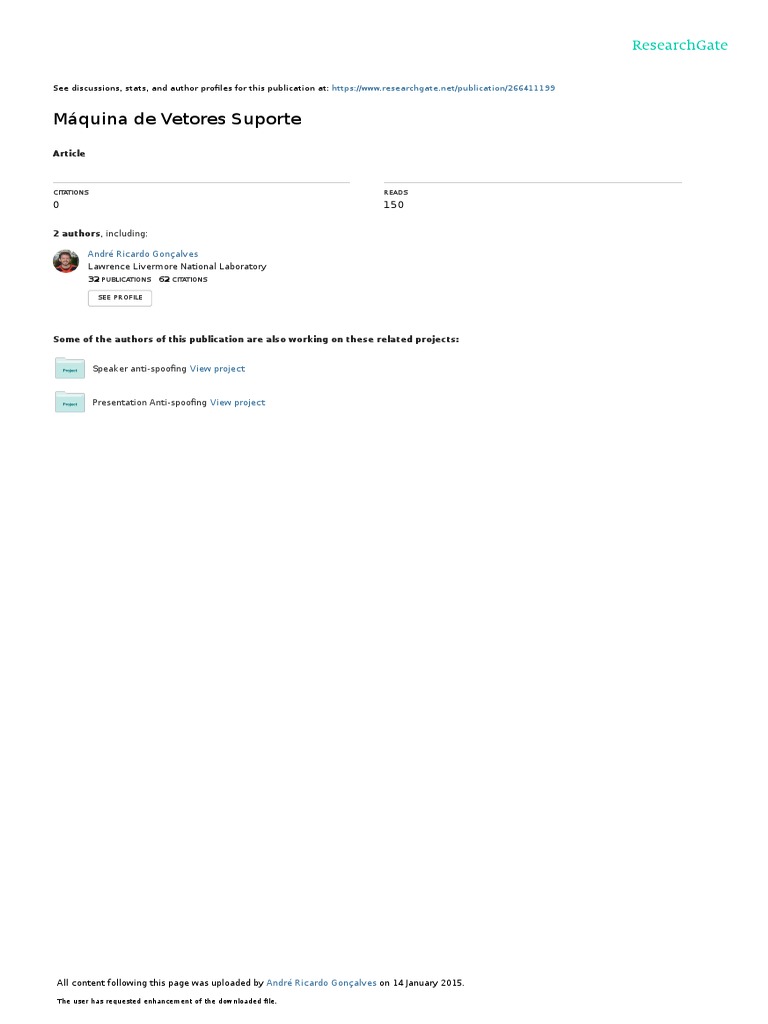 Máquina de Vetores Suporte:, Including | PDF | Function (Mathematics ...