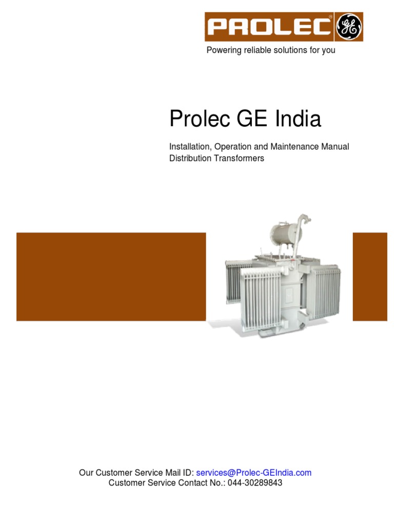 Distribution Transformer Manual 1 | Download Free PDF | Transformer | Relay
