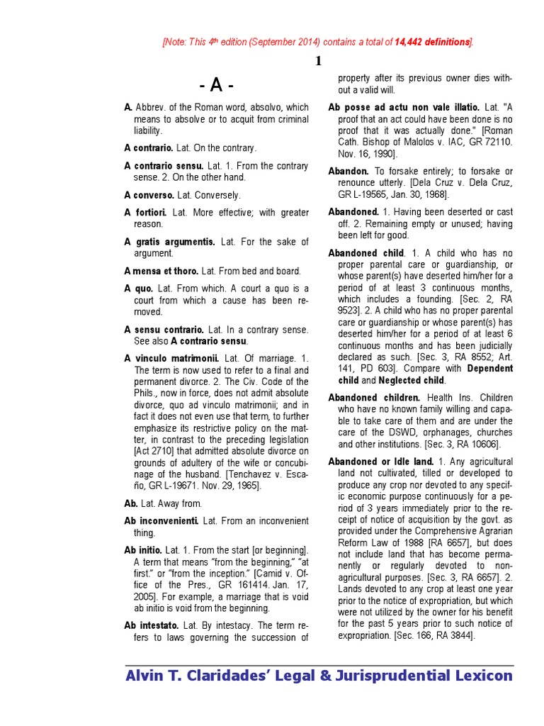 Legal Lexicon PDF | PDF | Crime & Violence | Crime Thriller