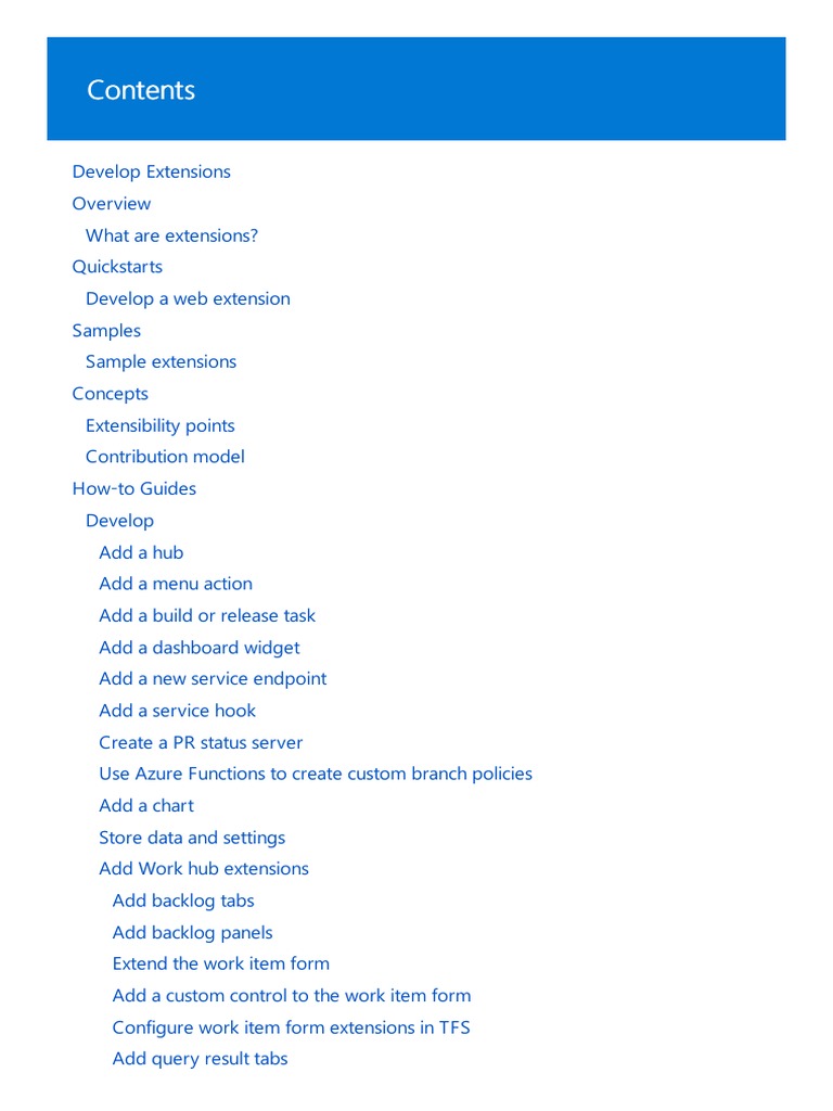 VSTS Extension | PDF | Microsoft Visual Studio | Java Script