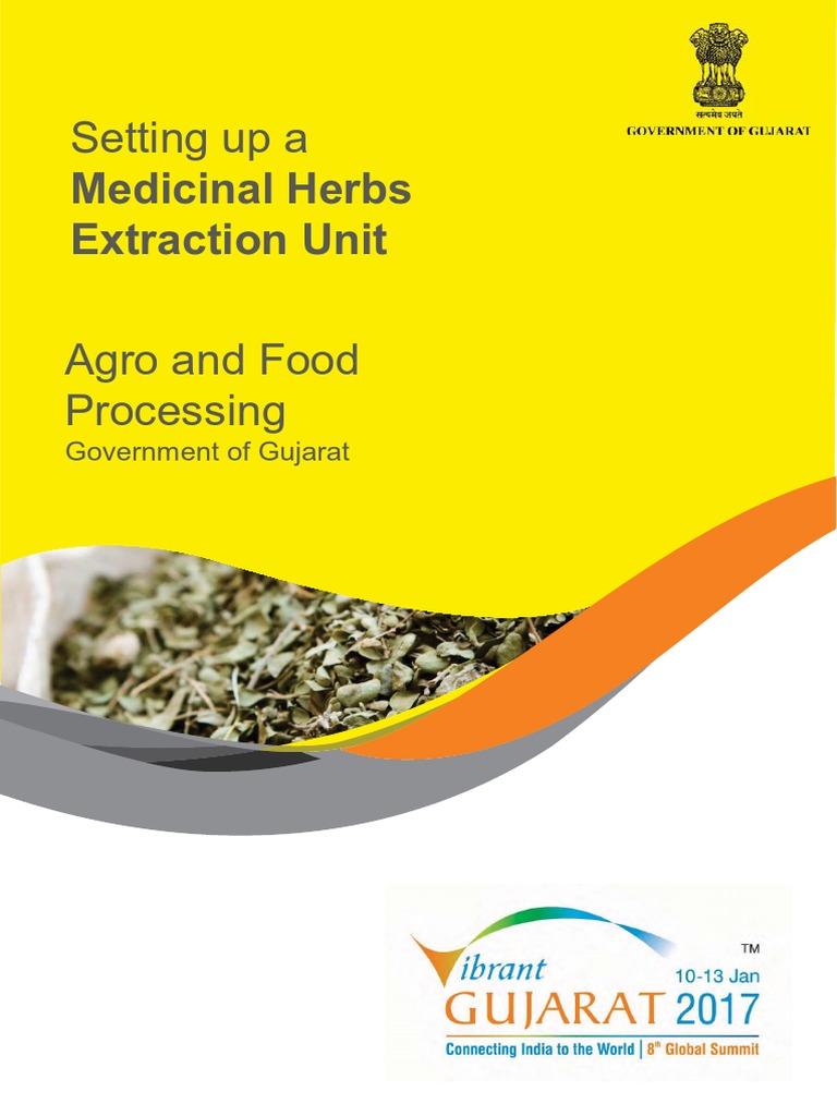 Medicinal Herbs Extraction Unit | PDF | Herbalism | Essential Oil