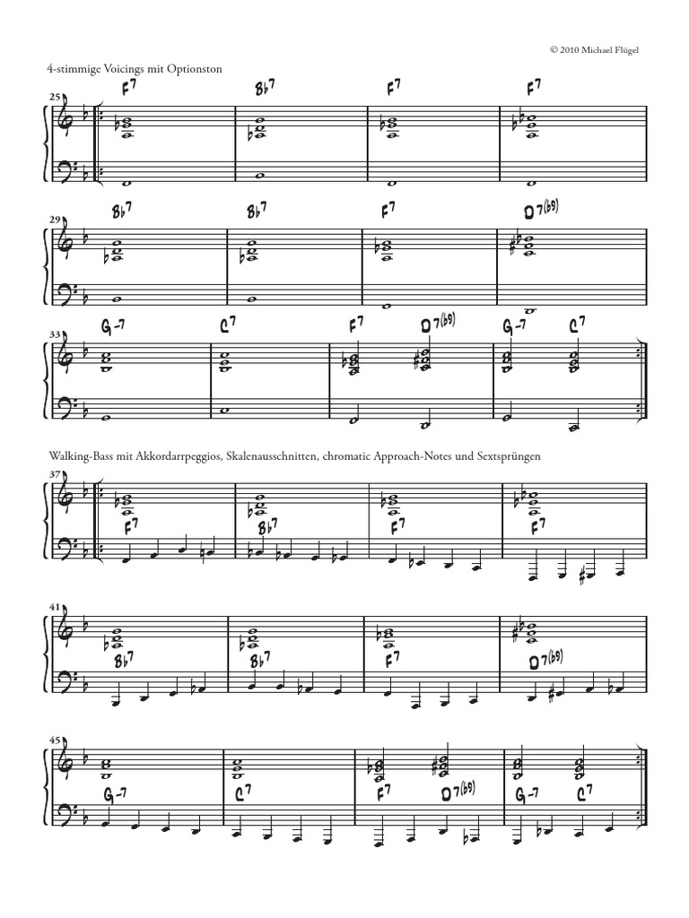 Blues-Comping For Piano - Page 2 | PDF