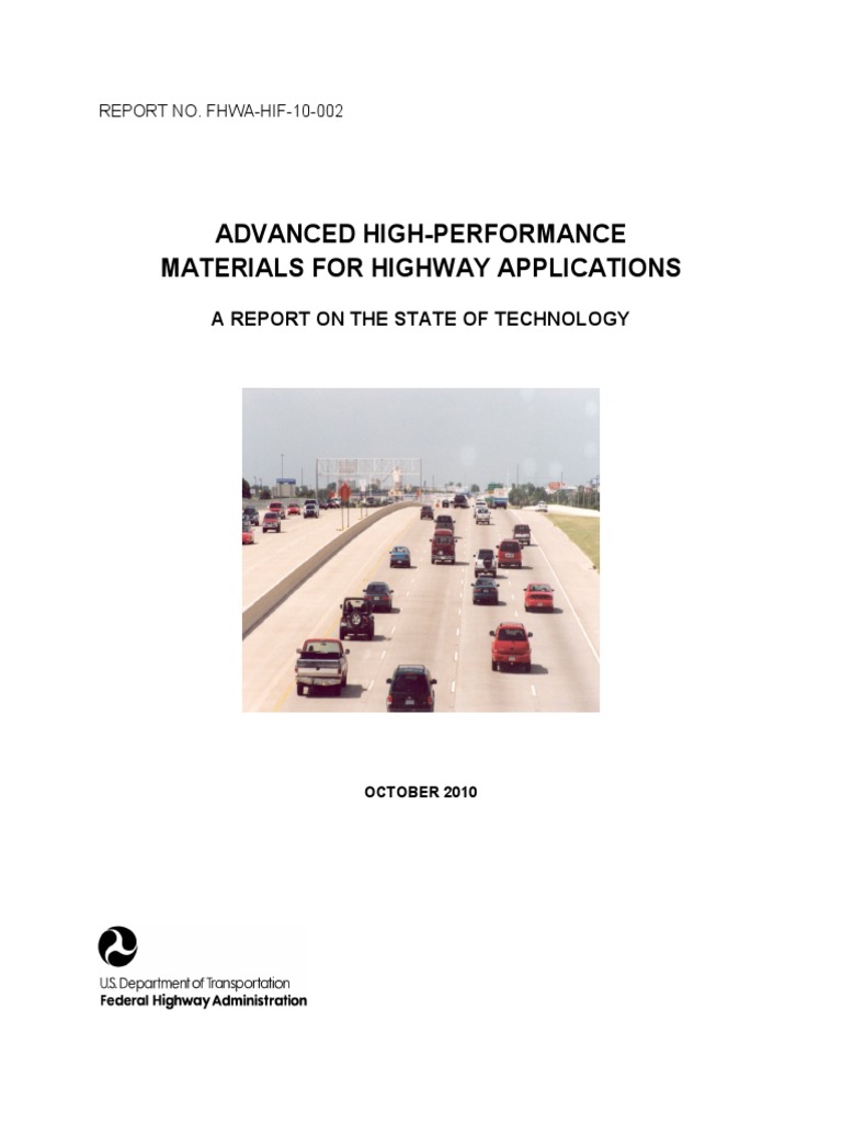 Advanced High-Performance Materials For Highway Applications | PDF ...