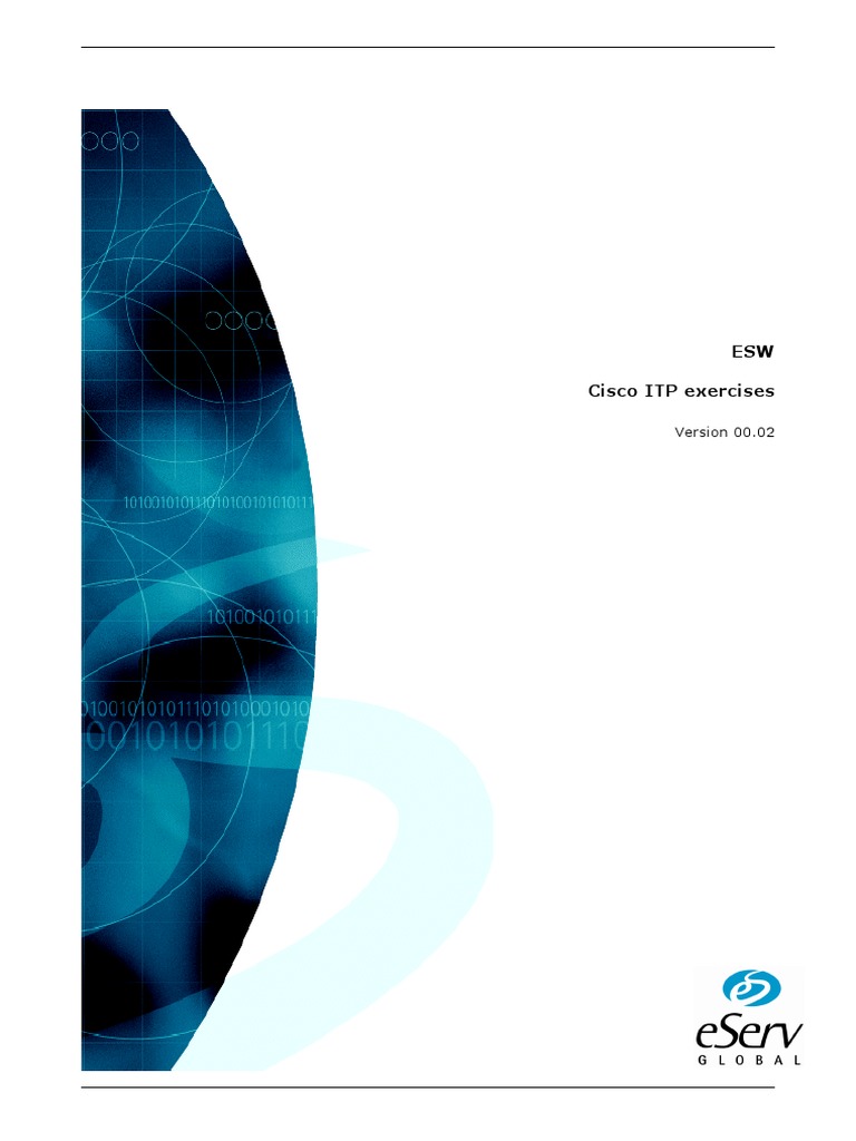 Cisco ITP Exercise and Answer v00.02 | PDF | Network Congestion ...