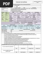 Pressure Test Certificate | PDF | Pressure Measurement | Leak