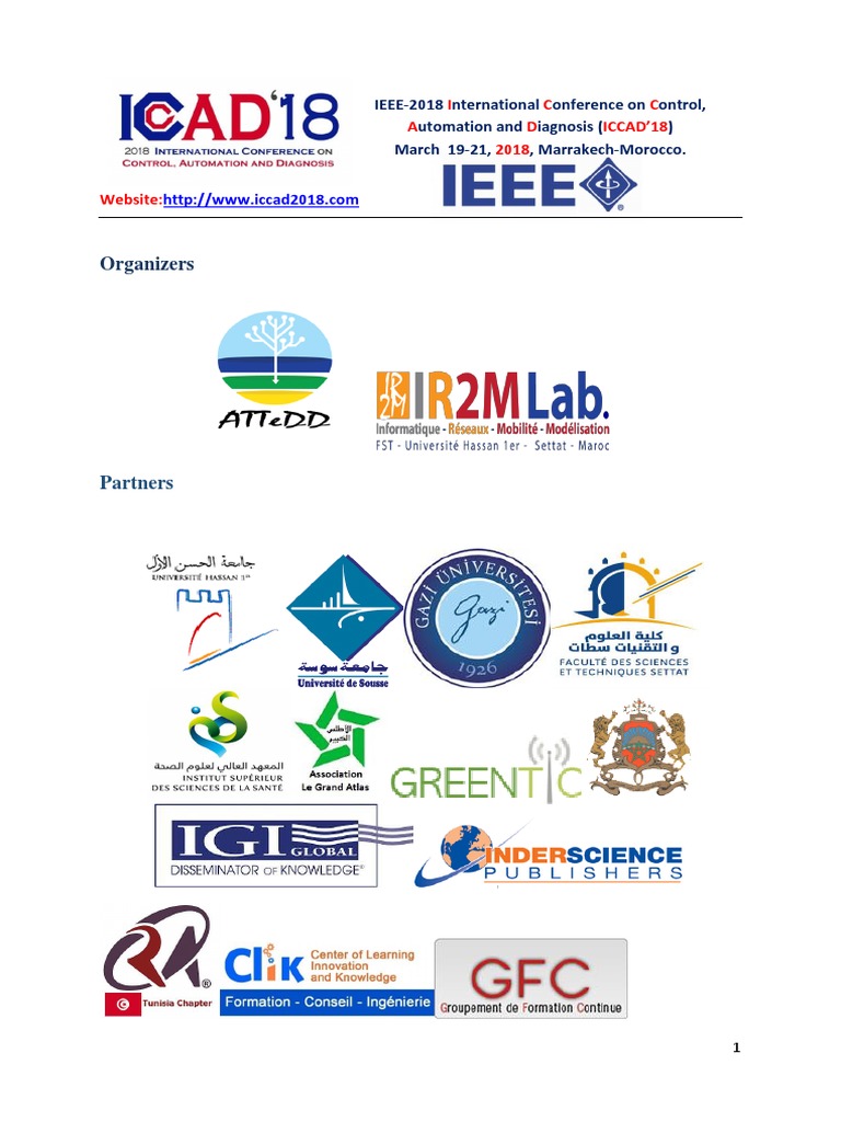 Draft Program ICCAD18 | PDF | Systems Theory | Cognitive Science