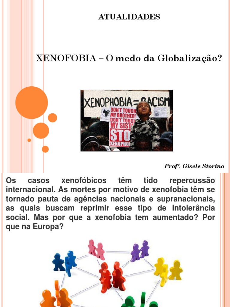 Xenofobia na Era da Globalização | PDF | Haiti | Xenofobia