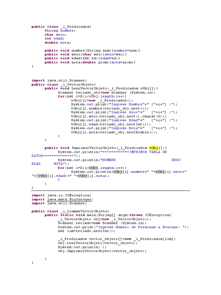 Public Class Char Int Double Public Void Public Void Char Public Void Int Public Void Double Pdf