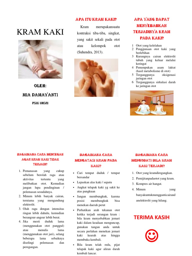 Leaflet Kram Kaki | PDF