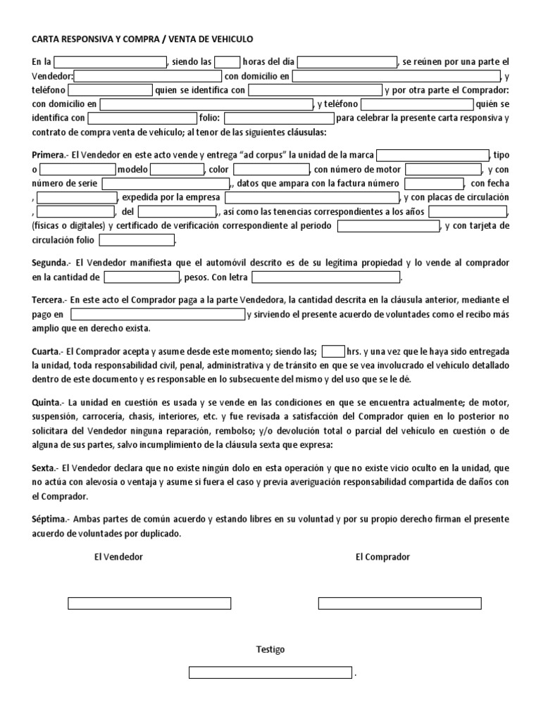 Carta Responsiva Formato | PDF | Gobierno | Business