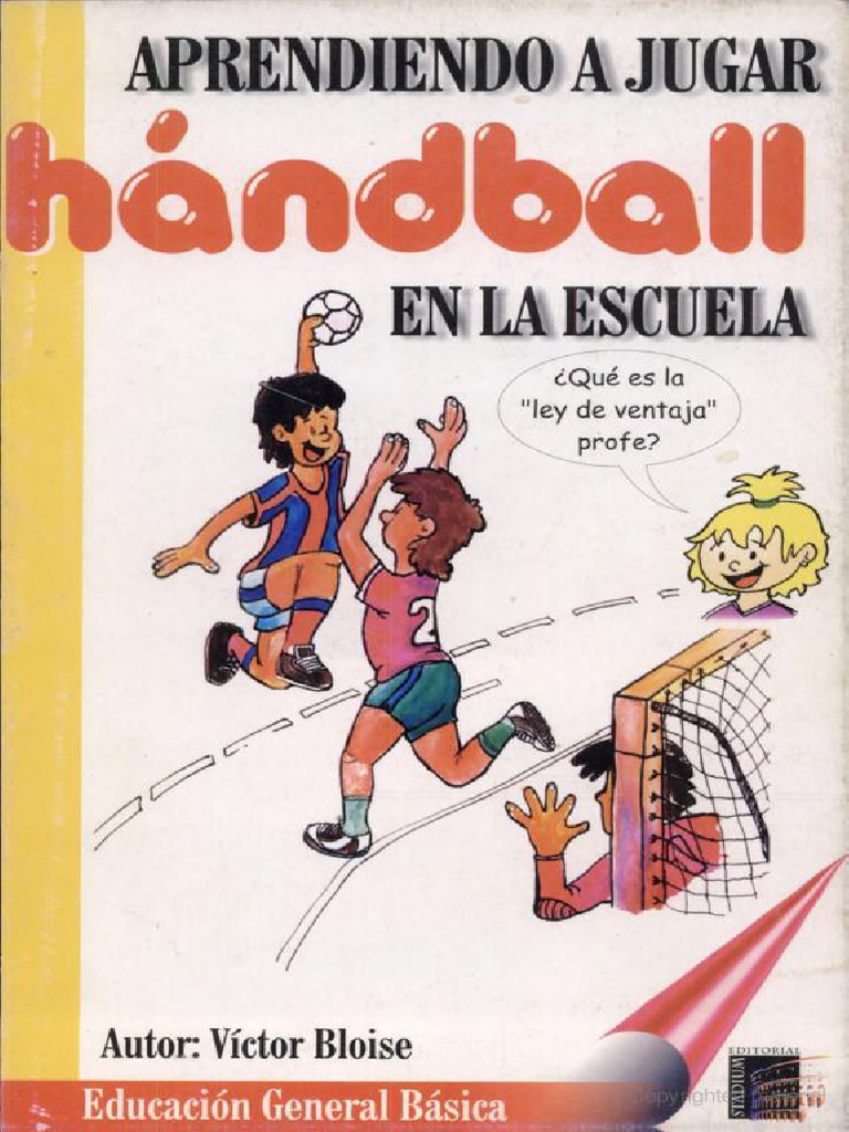 Aprendiendo A Jugar Handball en La Escuela-1 | PDF