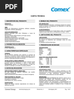 Ficha Tecnica Thinner | PDF | Solvente | Química Física