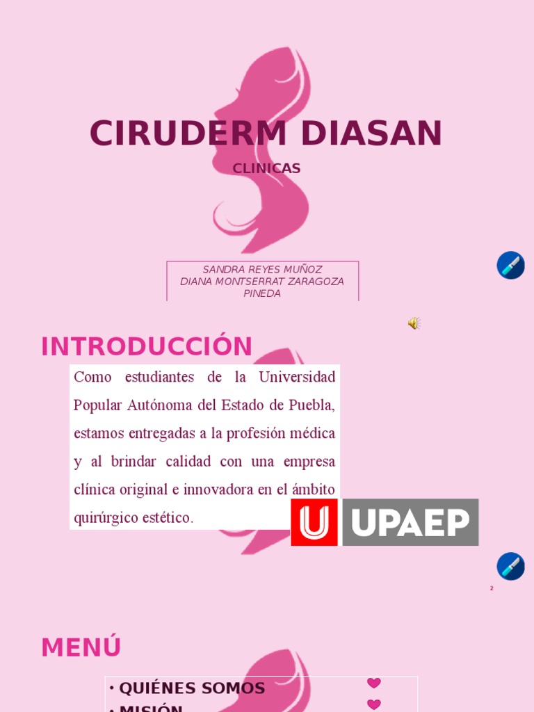 CIRUDERM DIASAN Presentación | PDF | Cirugía | Cuidado de la salud