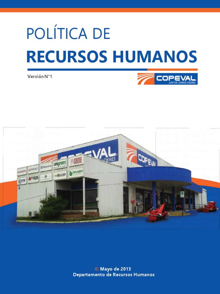 Politica de Copeval | PDF | Gestión de recursos humanos | Reclutamiento