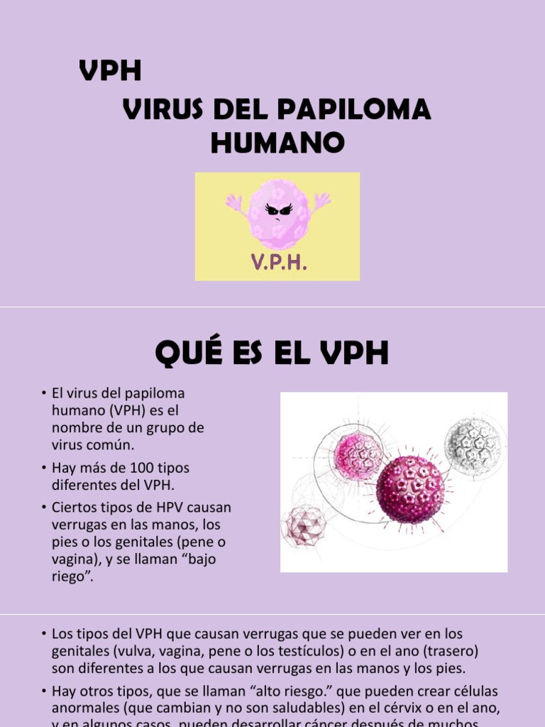 VPH | PDF | Epidemiología | Medicina CLINICA